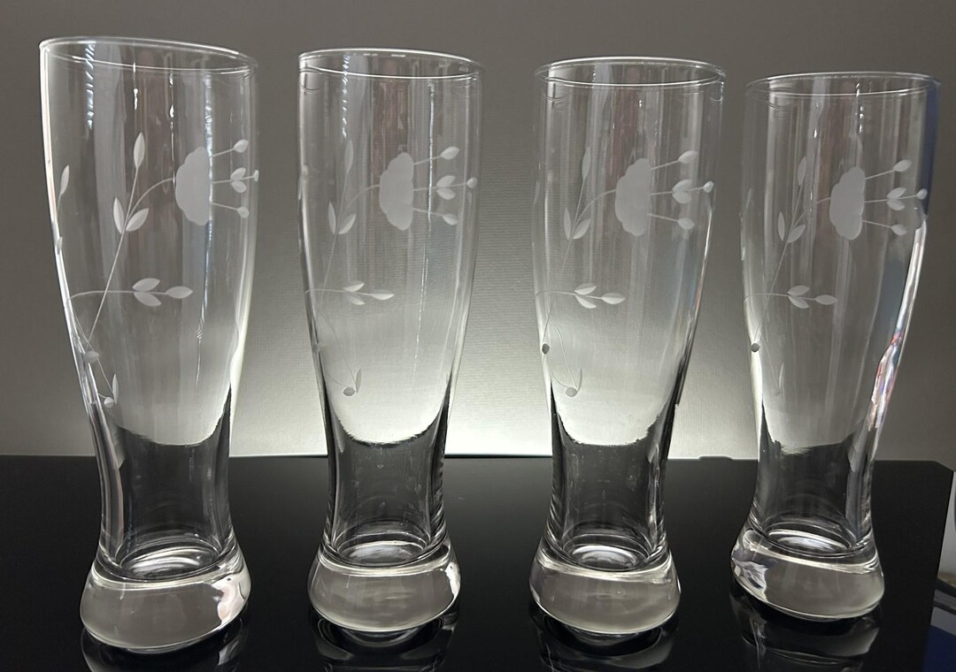 Elegant Princess House® Heritage™ Pilsner Glasses - Etsy