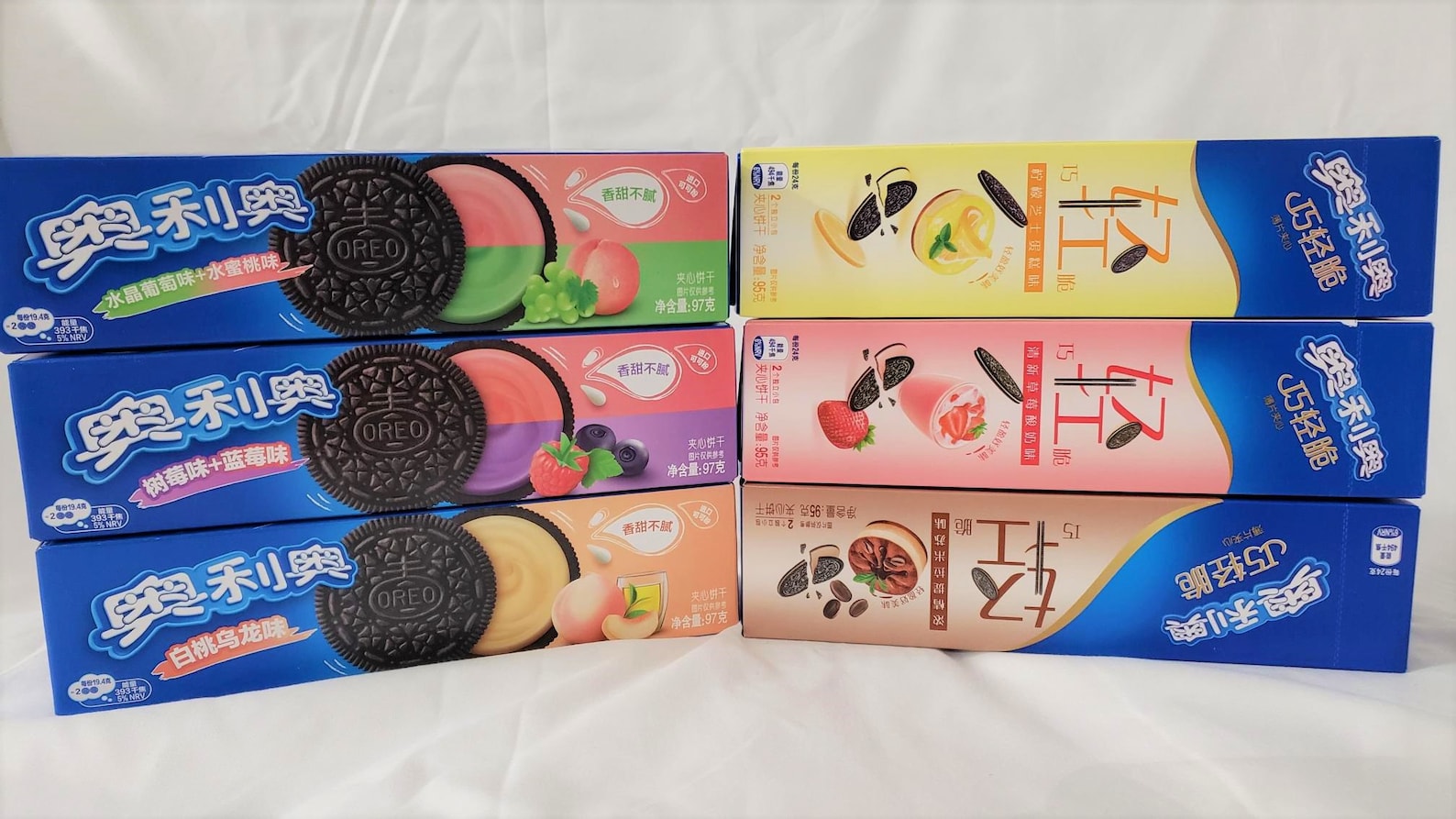 NEW Limited Asian Oreo's Cookies or Oreo's + Kitkat Combo Pack ...