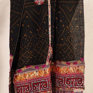 Exquisite Antique Rabari Shawl | Handwoven Vintage Textile ...