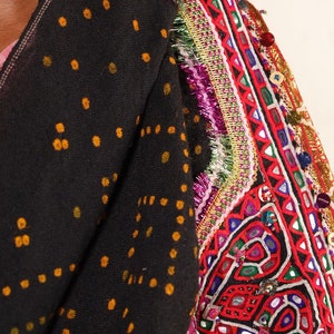 Exquisite Antique Rabari Shawl | Handwoven Vintage Textile ...