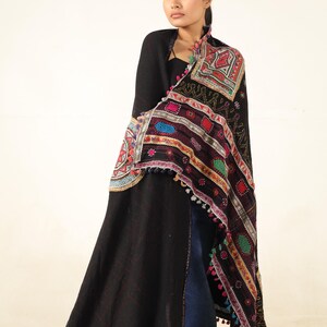 Exquisite Antique Rabari Shawl | Handwoven Vintage Textile ...