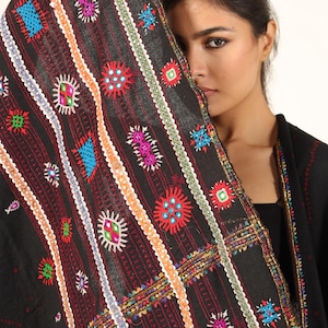 Exquisite Antique Rabari Shawl | Handwoven Vintage Textile ...