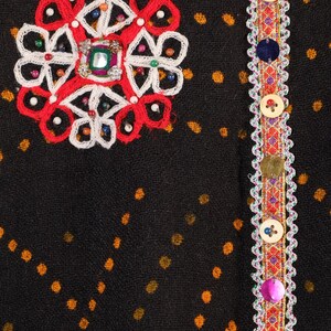 Exquisite Antique Rabari Shawl | Handwoven Vintage Textile ...