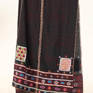Exquisite Antique Rabari Shawl | Handwoven Vintage Textile ...