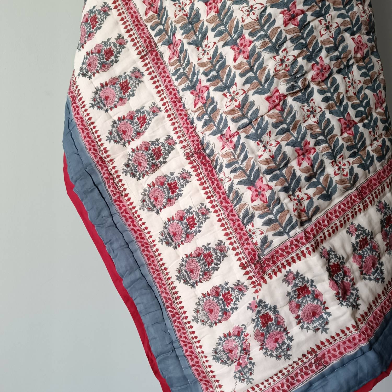 Anokhi Indian Jaipuri Block Print Quilt Printed Reversible - Etsy