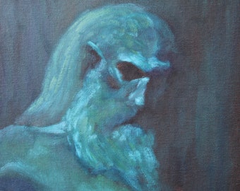 Knight Oil Painting - Etsy UK