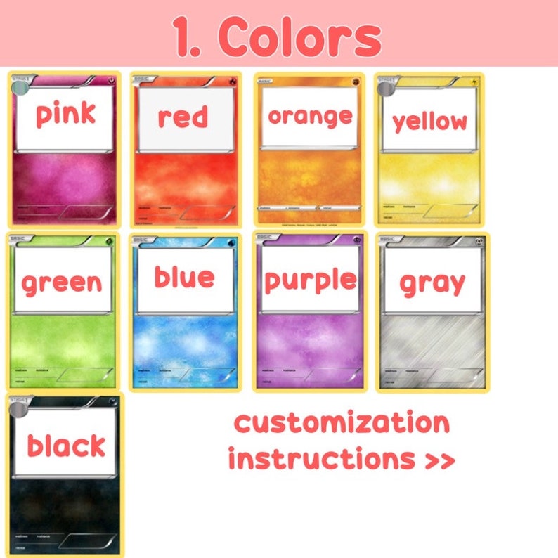 Custom Pokemon Card, Pokemon Card Gift, Customized Pokemon Card ...