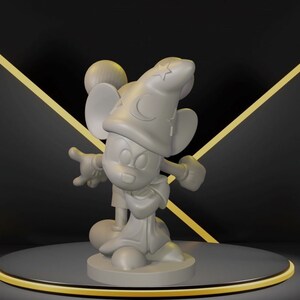 Mickey Mouse STL File 3D Print - Etsy