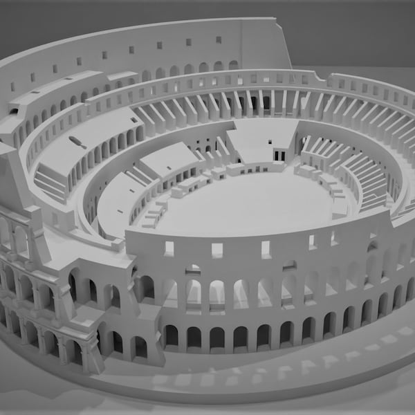 Roman Colosseum 3d - Etsy