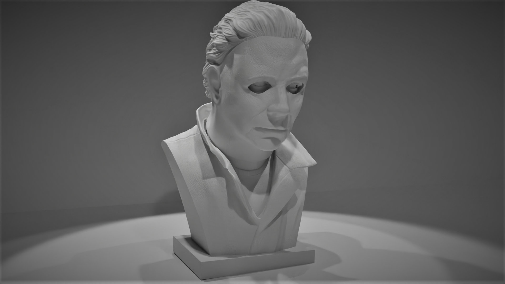 Michael Myers Bust STL File 3D Print - Etsy UK