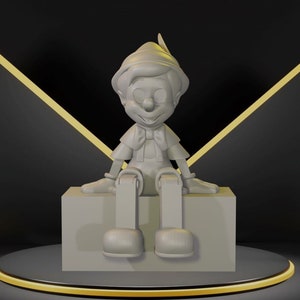Pinocchio STL Fİles 3D Model - Etsy