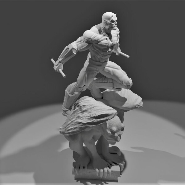 Daredevil 3d Stl Files - Etsy