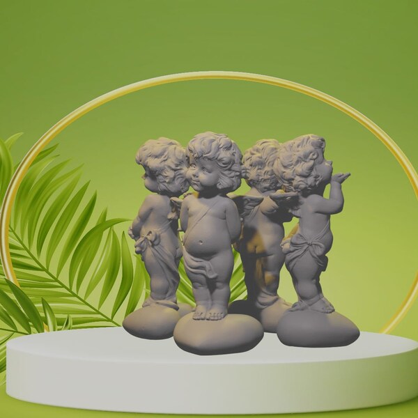 3d Print Stl File Angels - Etsy