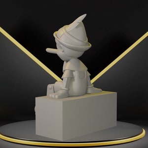 Pinocchio STL Fİles 3D Model - Etsy