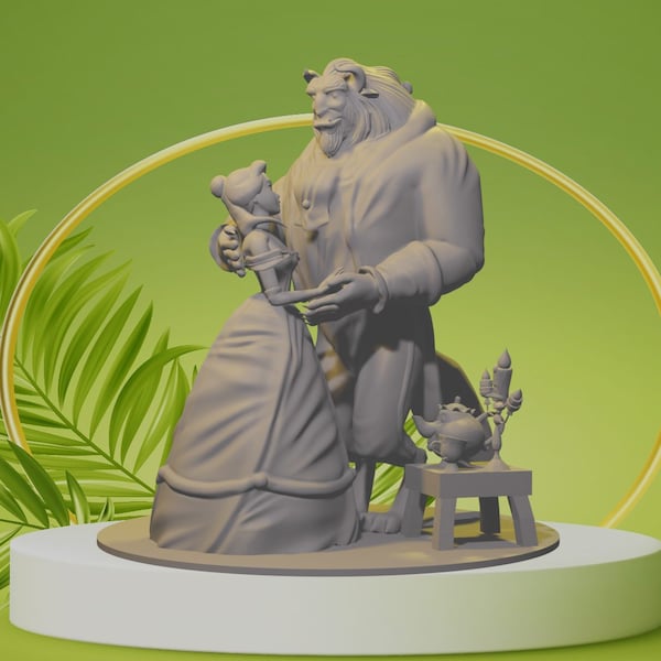 The Beast 3d Print File - Etsy