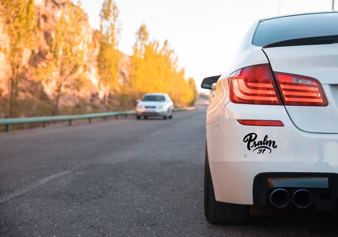 DECAL Psalm 91 Car Window Decal, Christian Car Sticker - Etsy