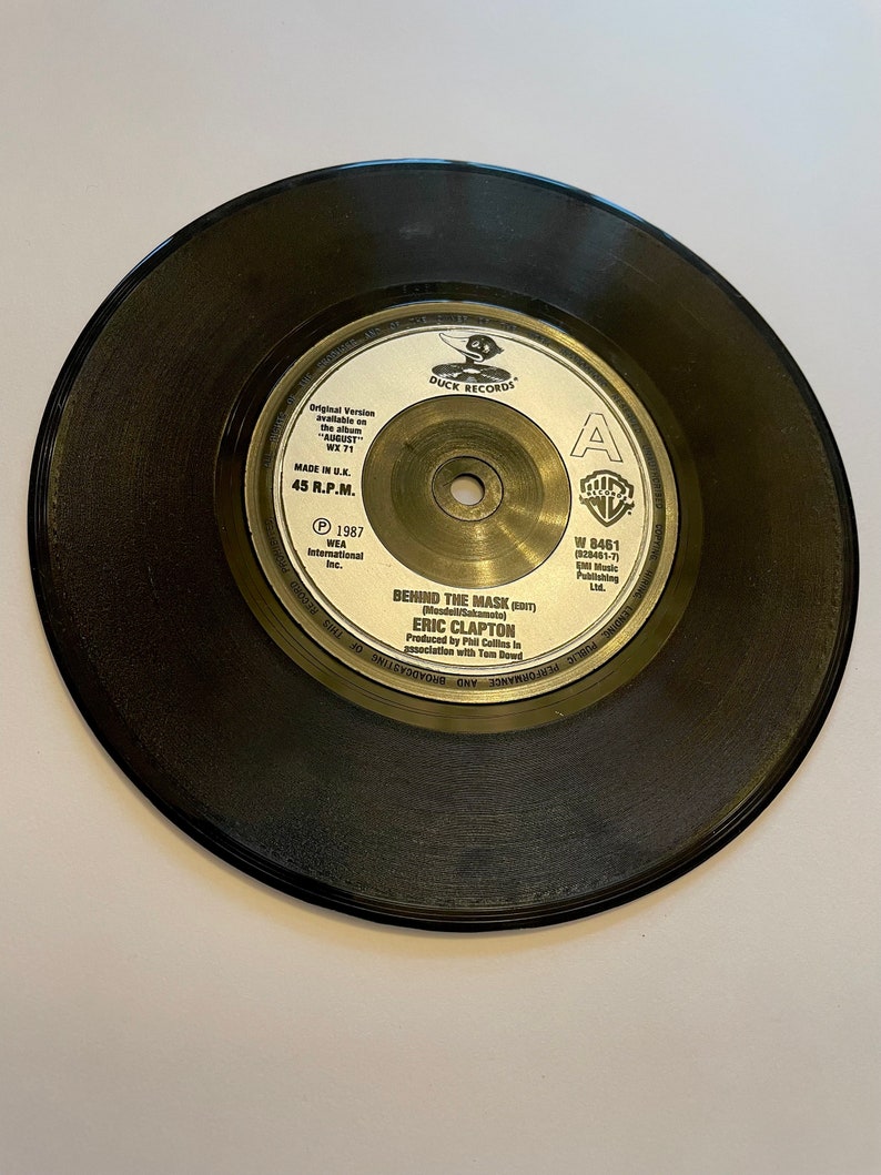 Eric Clapton - Behind the Mask - Etsy