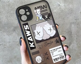 Pink Kaws Phone Case | Etsy