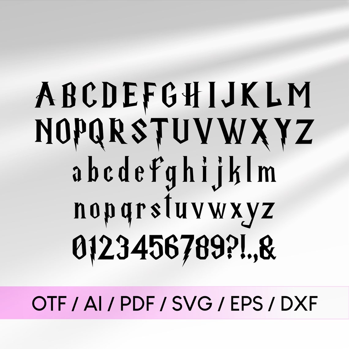 Wizard Font Cricut Fonts Svg Files for Cricut Wizard Logo - Etsy