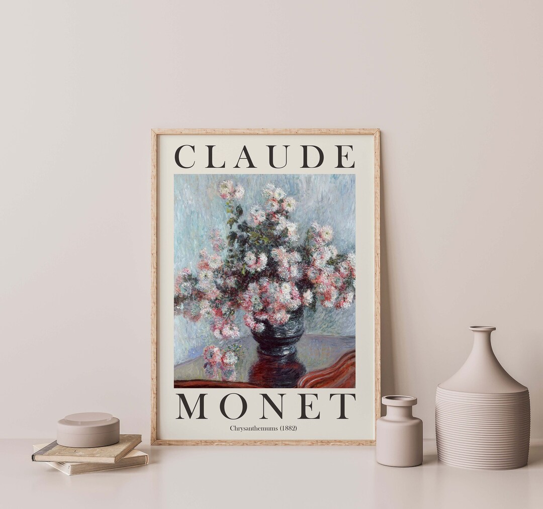 Claude Monet Art Print, Monet Poster, Monet Painting, Monet Wall Art ...