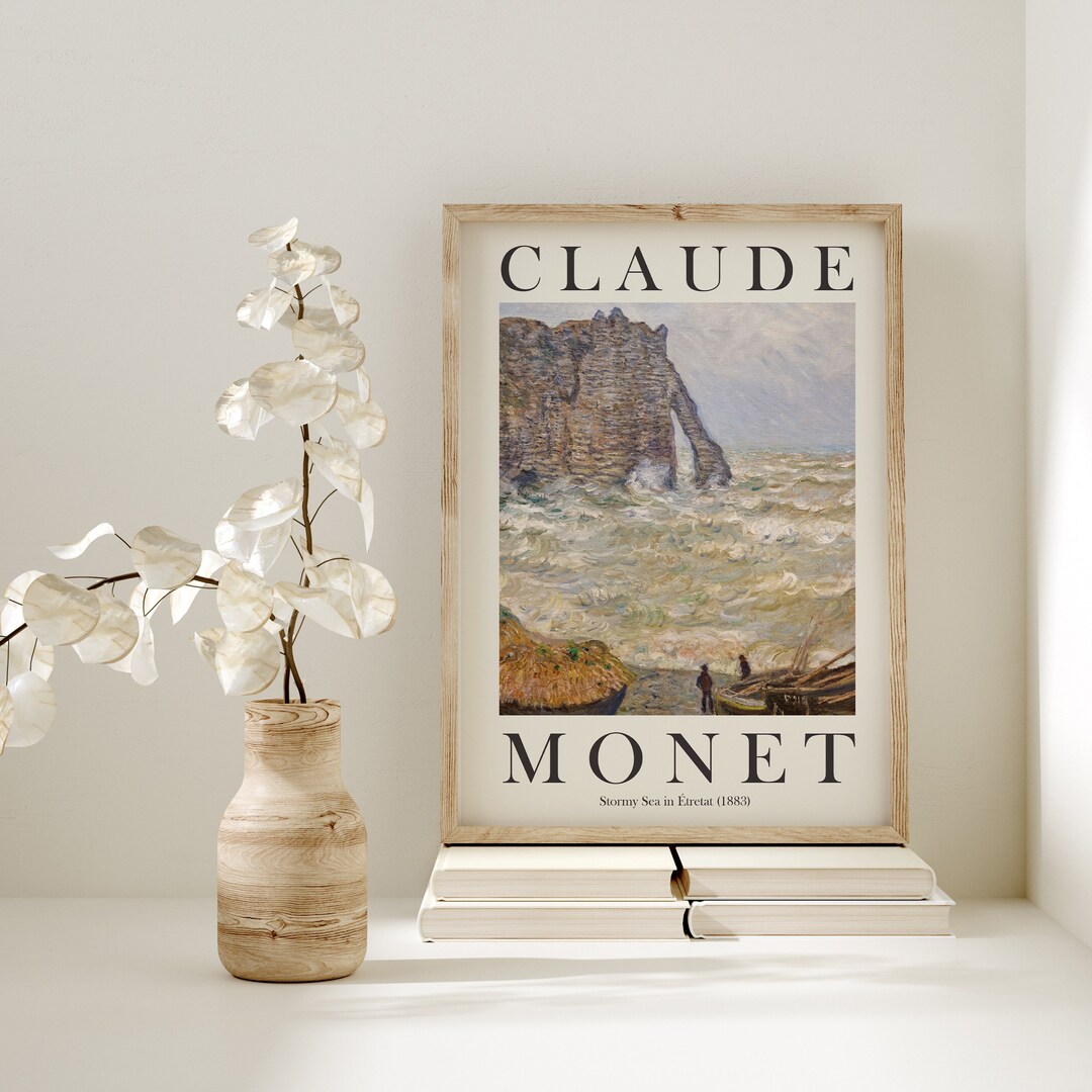Claude Monet Art Print, Monet Poster, Monet Painting, Monet Wall Art ...