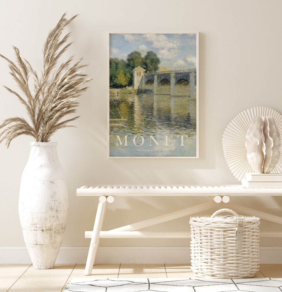 Claude Monet Art Print, Monet Poster, Monet Painting, Monet Wall Art ...