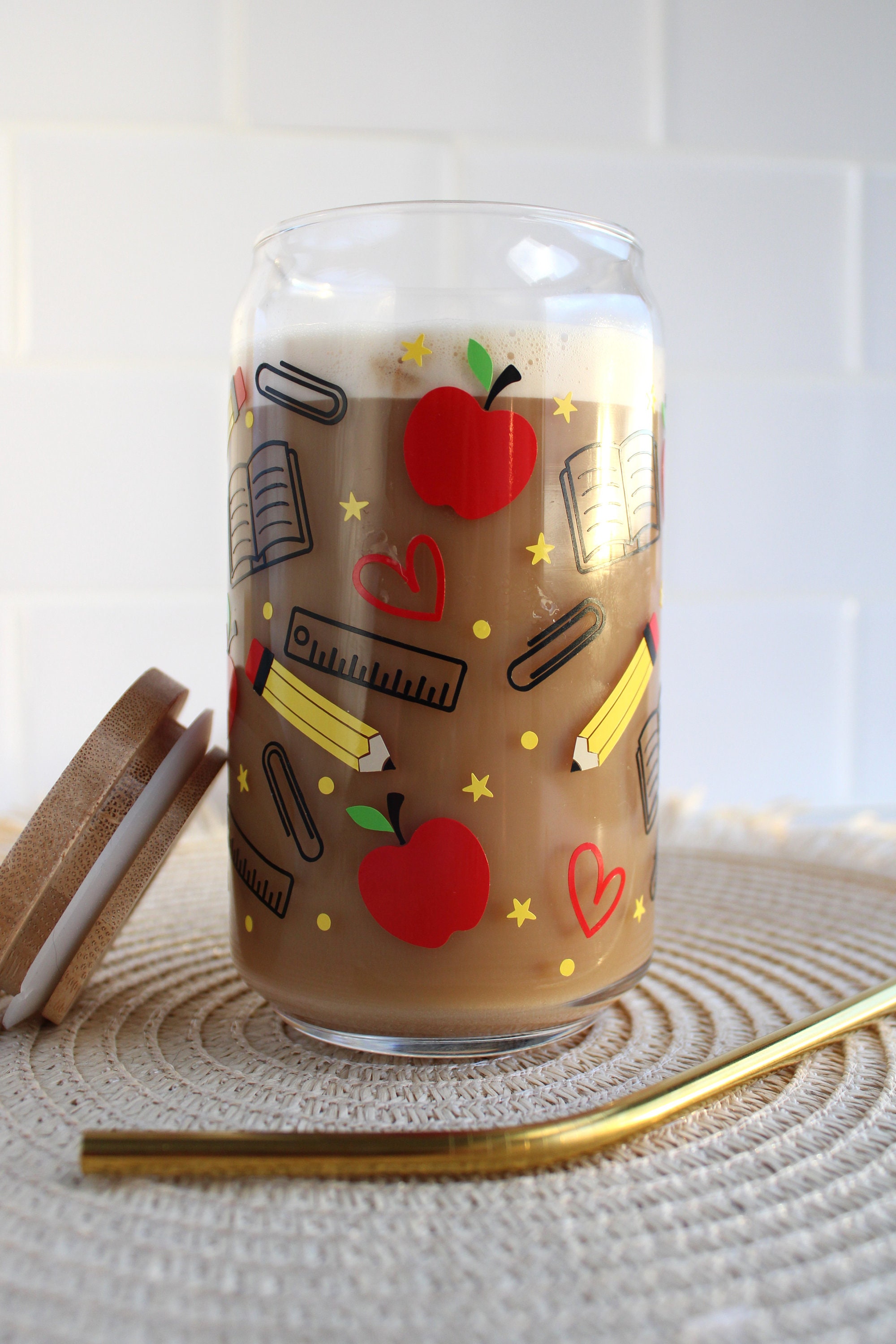 LIBBEY GLASS CAN Beer Can Glass Soda Can Glass Can Glass for Teachers ...