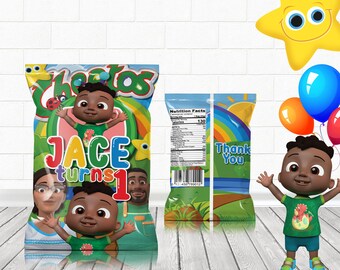 Cocomelon Chip Bag - Etsy