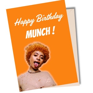 Ice Spice Happy Birthday Card | Happy Birthday Much | Ice Spice Rapper ...