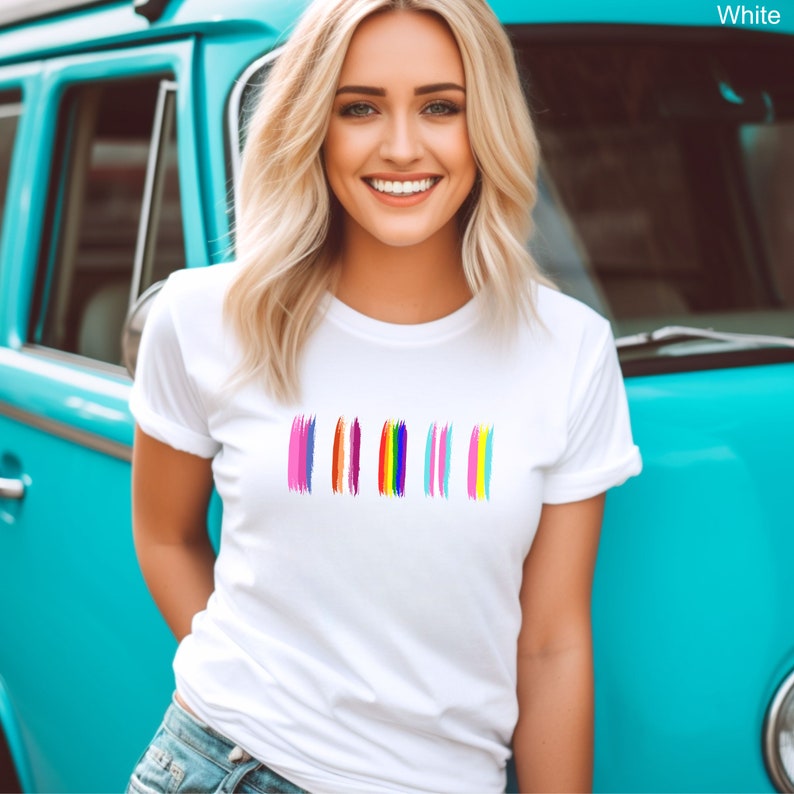Gay Pride Flags Pride 2024 Shirt LGBTQ Ally Shirt With Pride Flag Gay ...