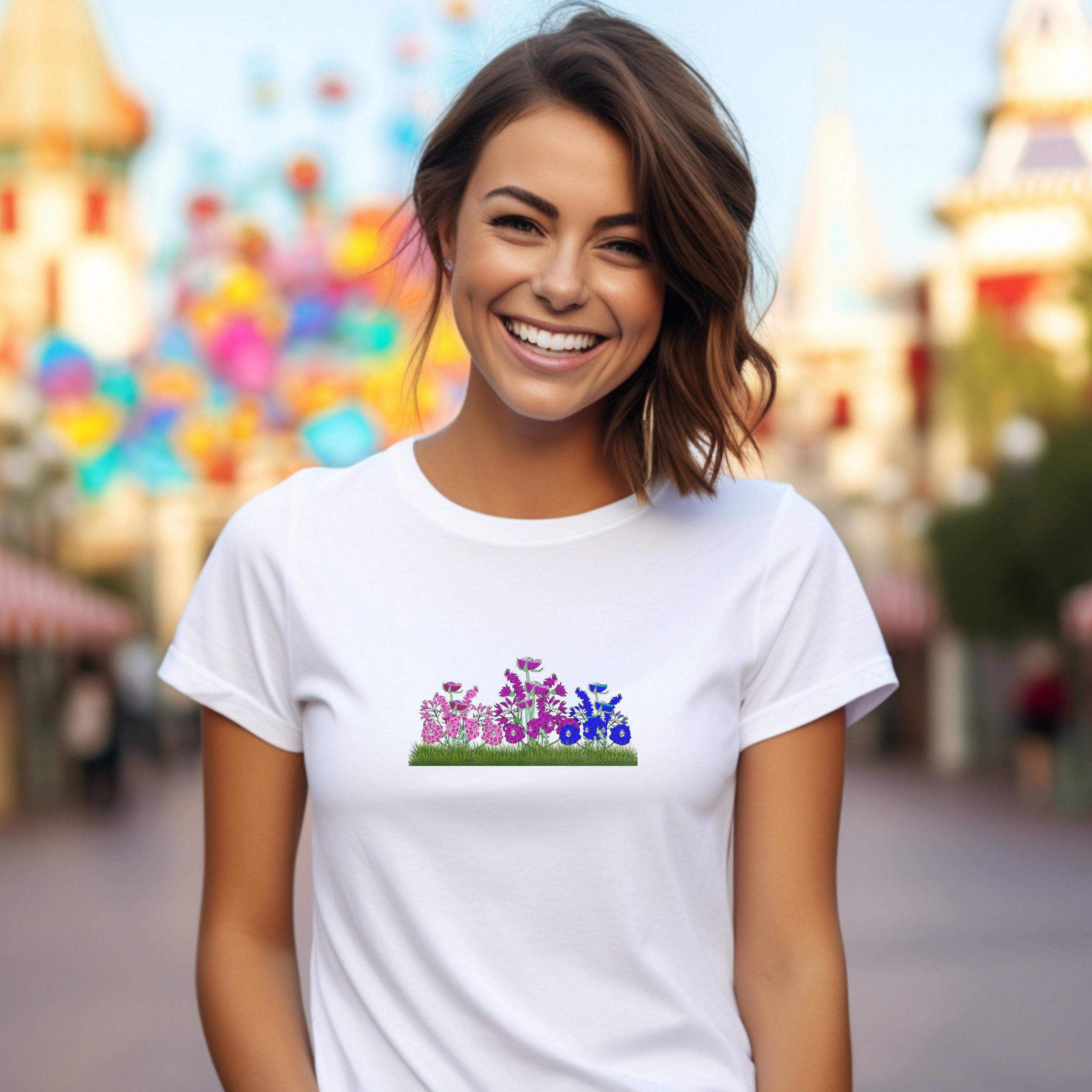 Wildflower Subtle Bi Pride Outfit in Bi Flag Colors Subtle Bisexual ...