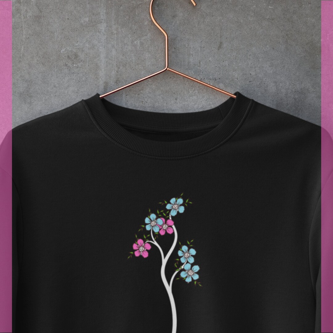 Transgender Subtile Pride Outfit Trans Pride Apparel in Trans Flag ...