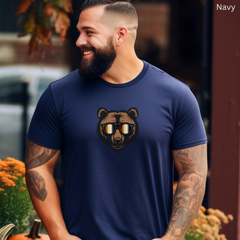 Gay Bear Pride Top Selling T Shirt for Bear Lover MLM Subtle Pride Bear ...