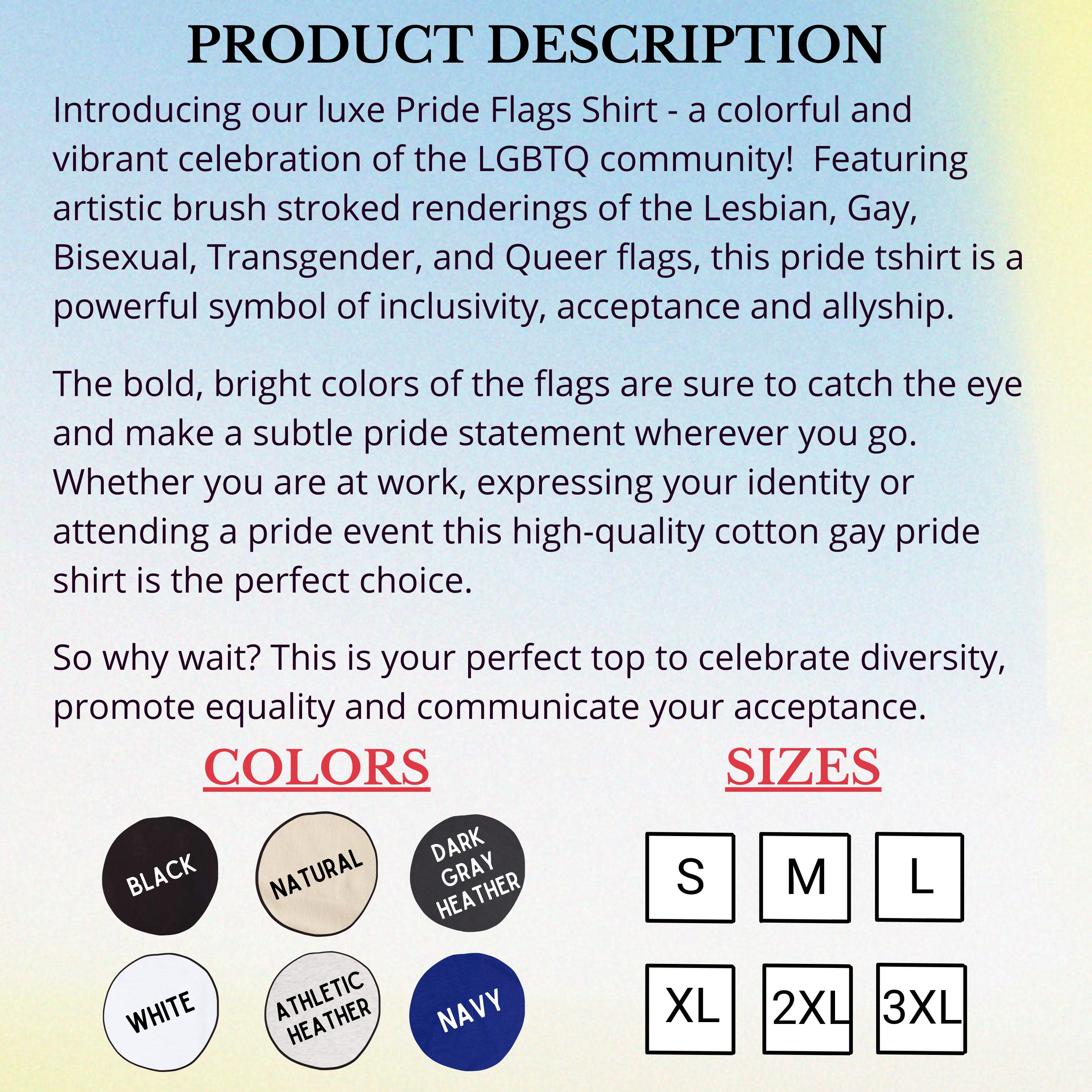 LGBTQ Pride Flags Subtle Pride Shirt With Lesbian Pride Flag Gay Pride ...