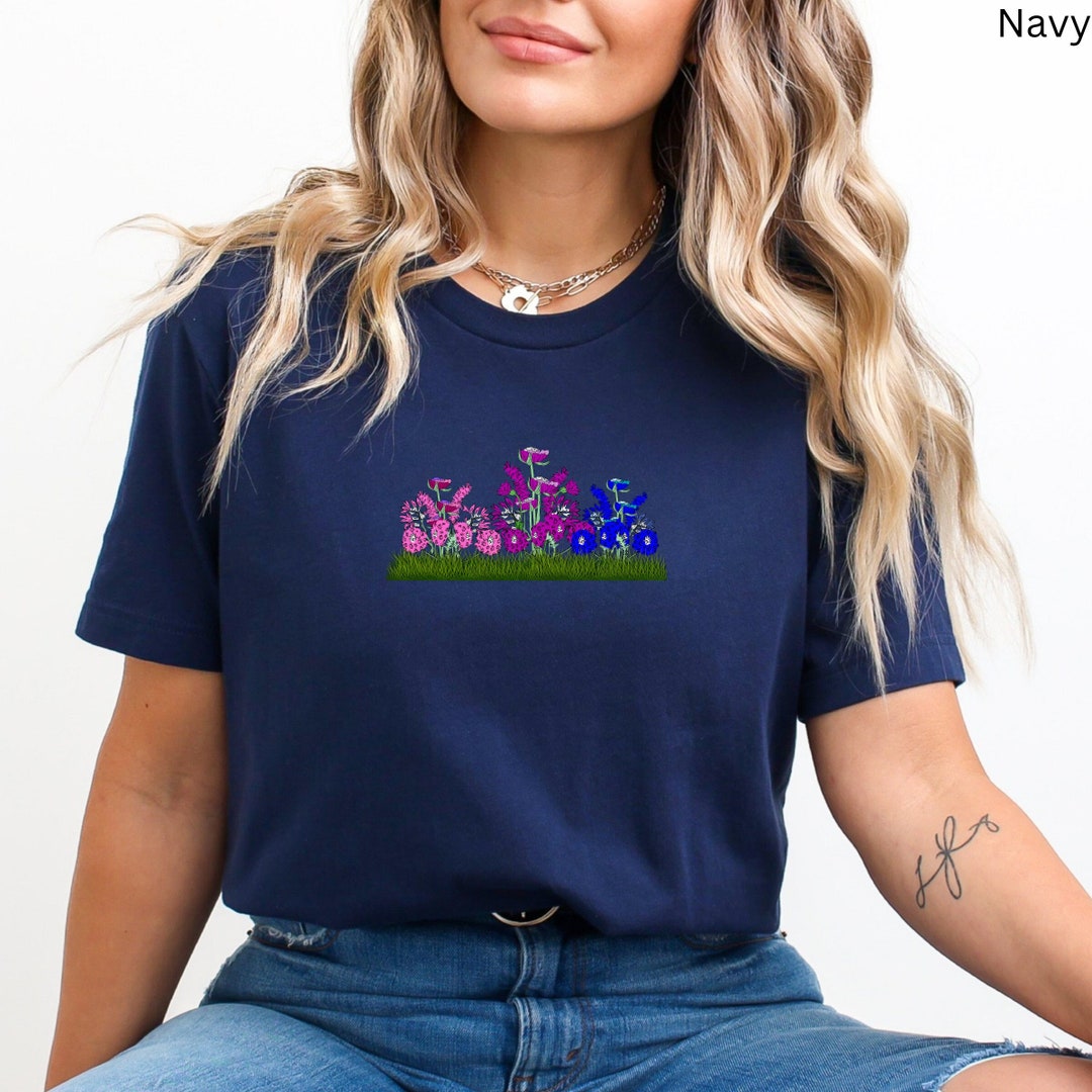 Wildflower Subtle Bi Pride Outfit in Bi Flag Colors Subtle Bisexual ...