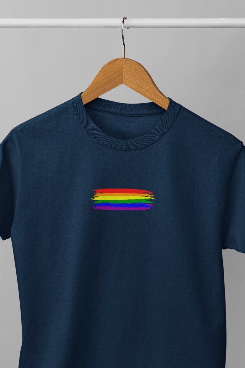 Subtle Pride Outfit With Gay Pride Flag Subtle Pride Shirt - Etsy