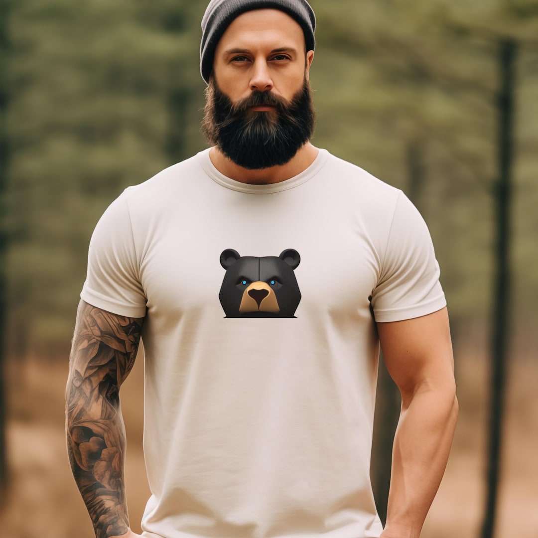 Black Bear Pride Shirt for Gay Bear Lover Tshirt for Daddy Bear LGBTQ ...
