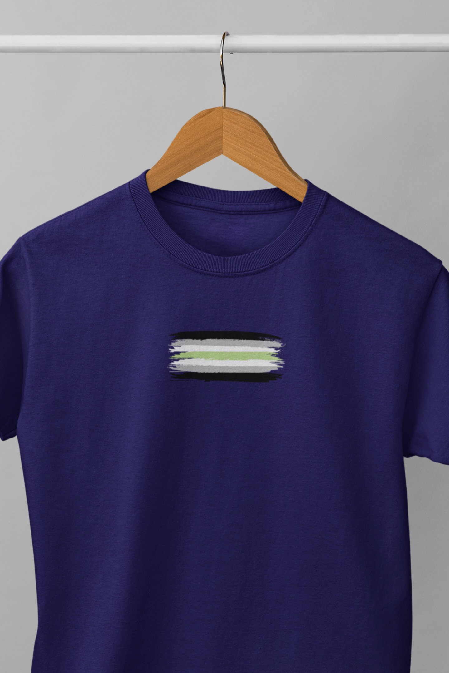 Agender Subtle Pride Outfit With Agender Pride Flag Agender | Etsy