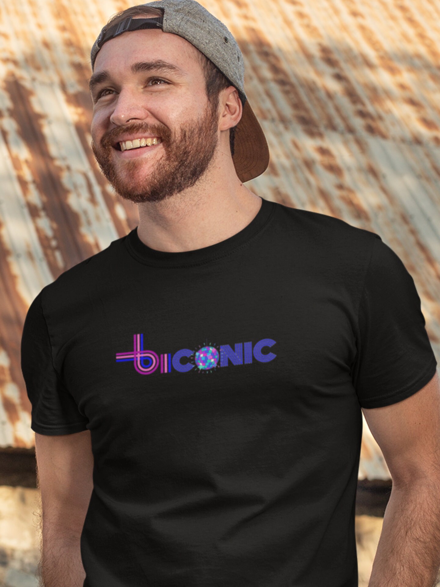 Retro Subtle Bi Pride Shirt Bisexual Bi Pride Outfit 70s - Etsy