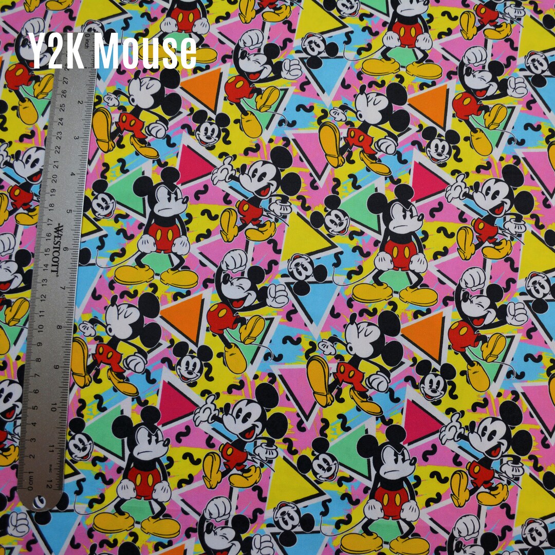 Custom Fabric - Y2K Mouse - Etsy