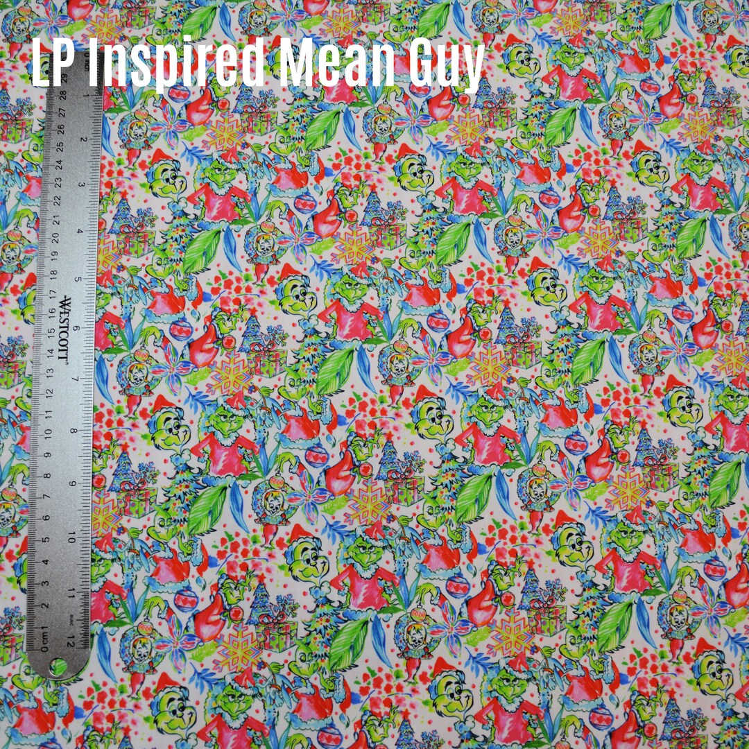 Custom Fabric - LP Inspired Mean Guy - Etsy