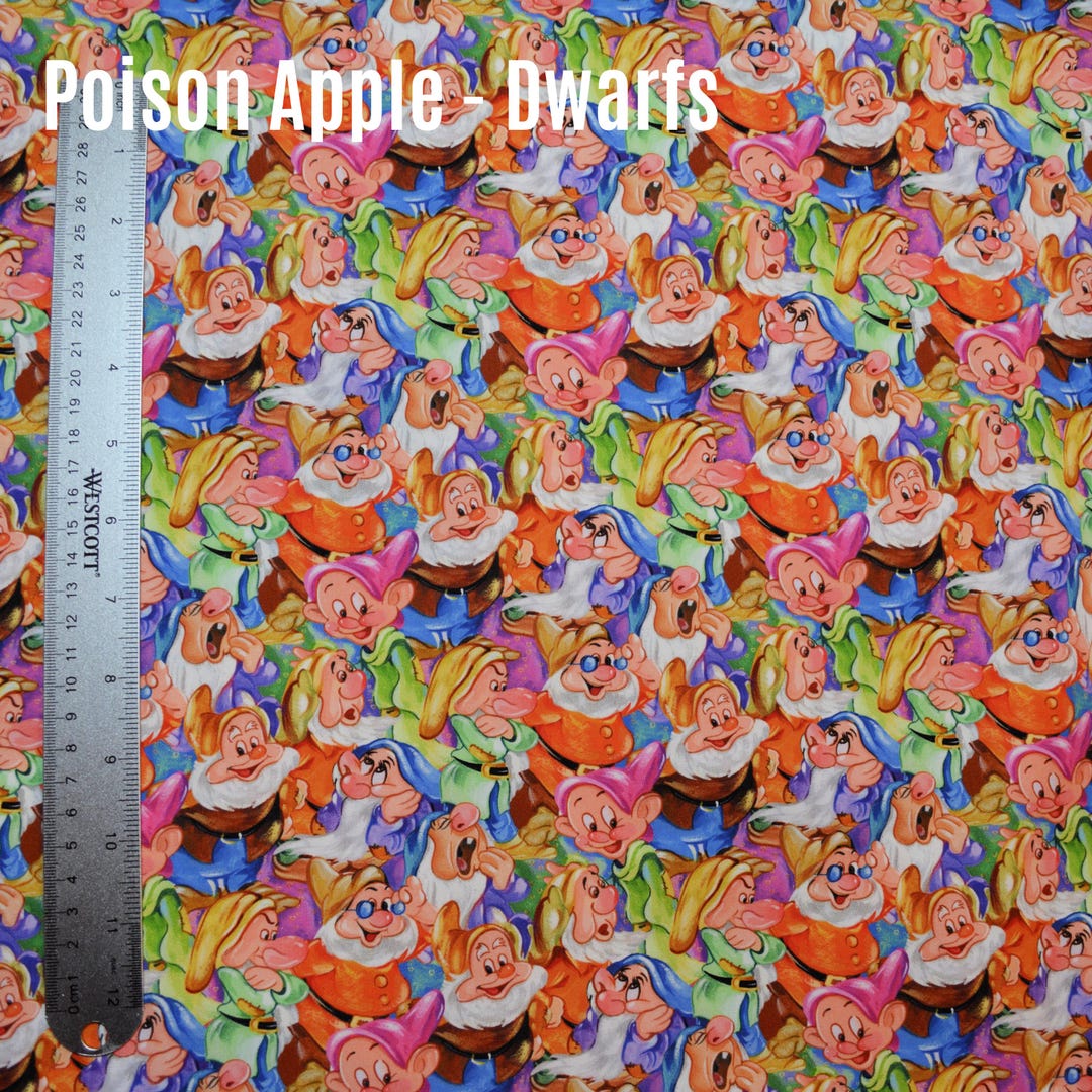 Custom Fabric - Dwarfs - Etsy
