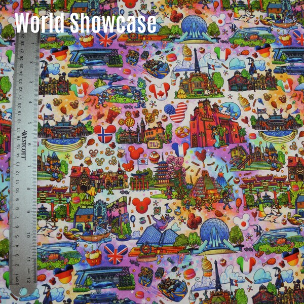 Countries of the World Fabric - Etsy