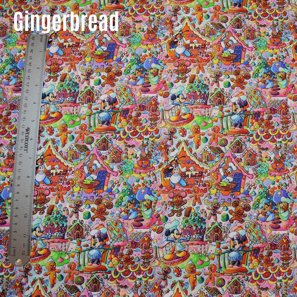 Gingerbread Fabric - Etsy