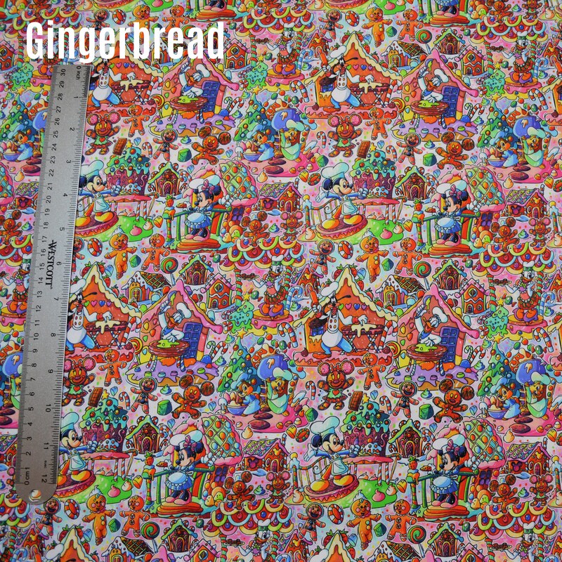 Gingerbread Fabric - Etsy