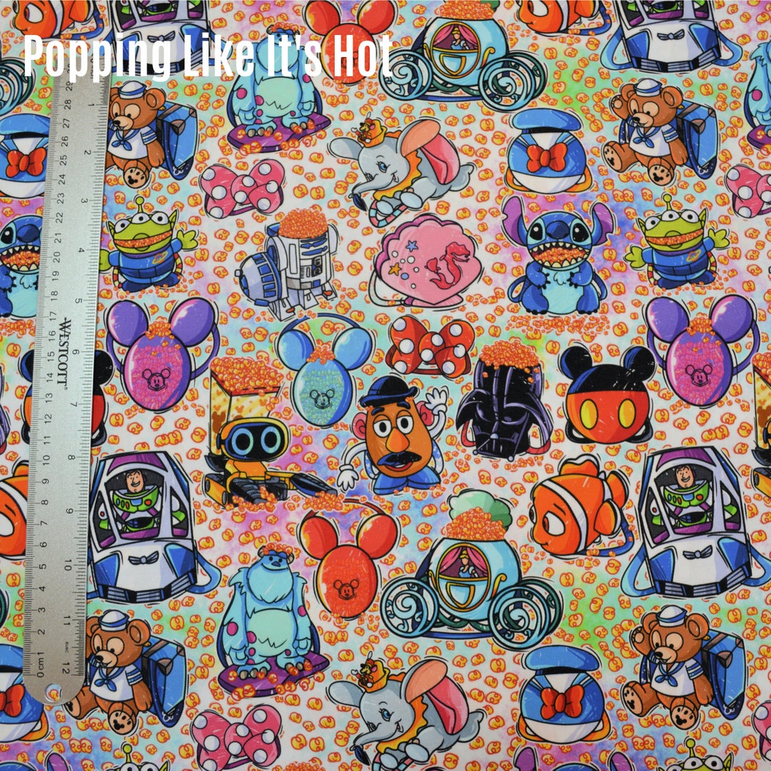 Custom Fabric - Popping Like Its Hot - Etsy