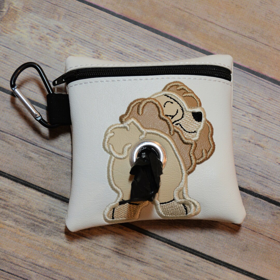 Customized Dog Poo Bag Holder, Disposable Diaper Bag Holder - Lady - Etsy