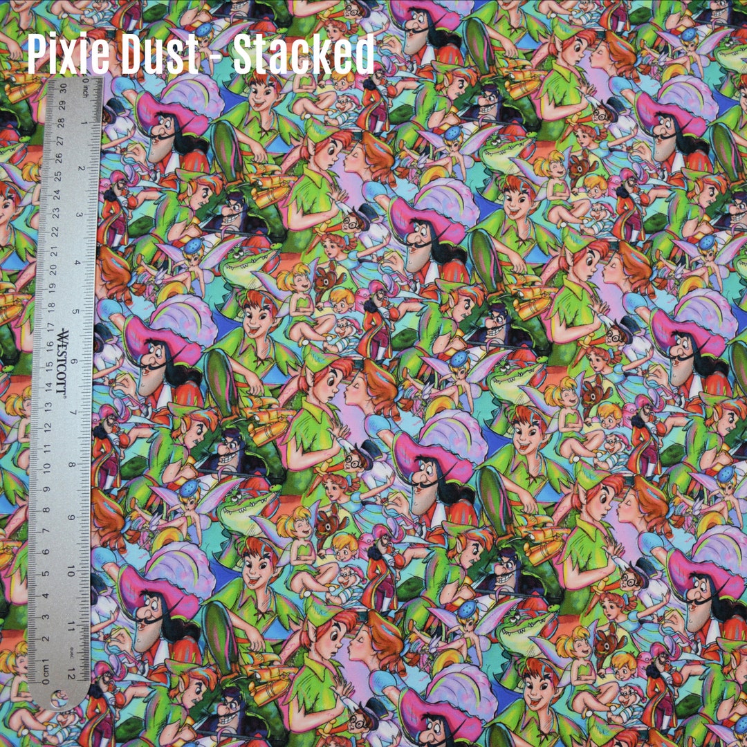 Custom Fabric - Pixie Dust Stacked - Etsy