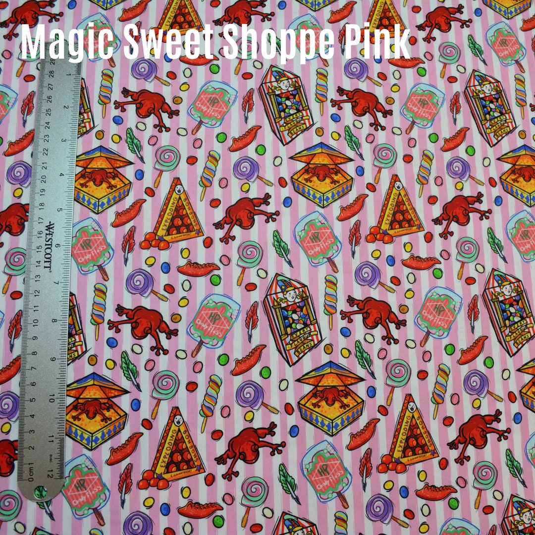 Custom Fabric Magic Sweet Shoppe Pink - Etsy