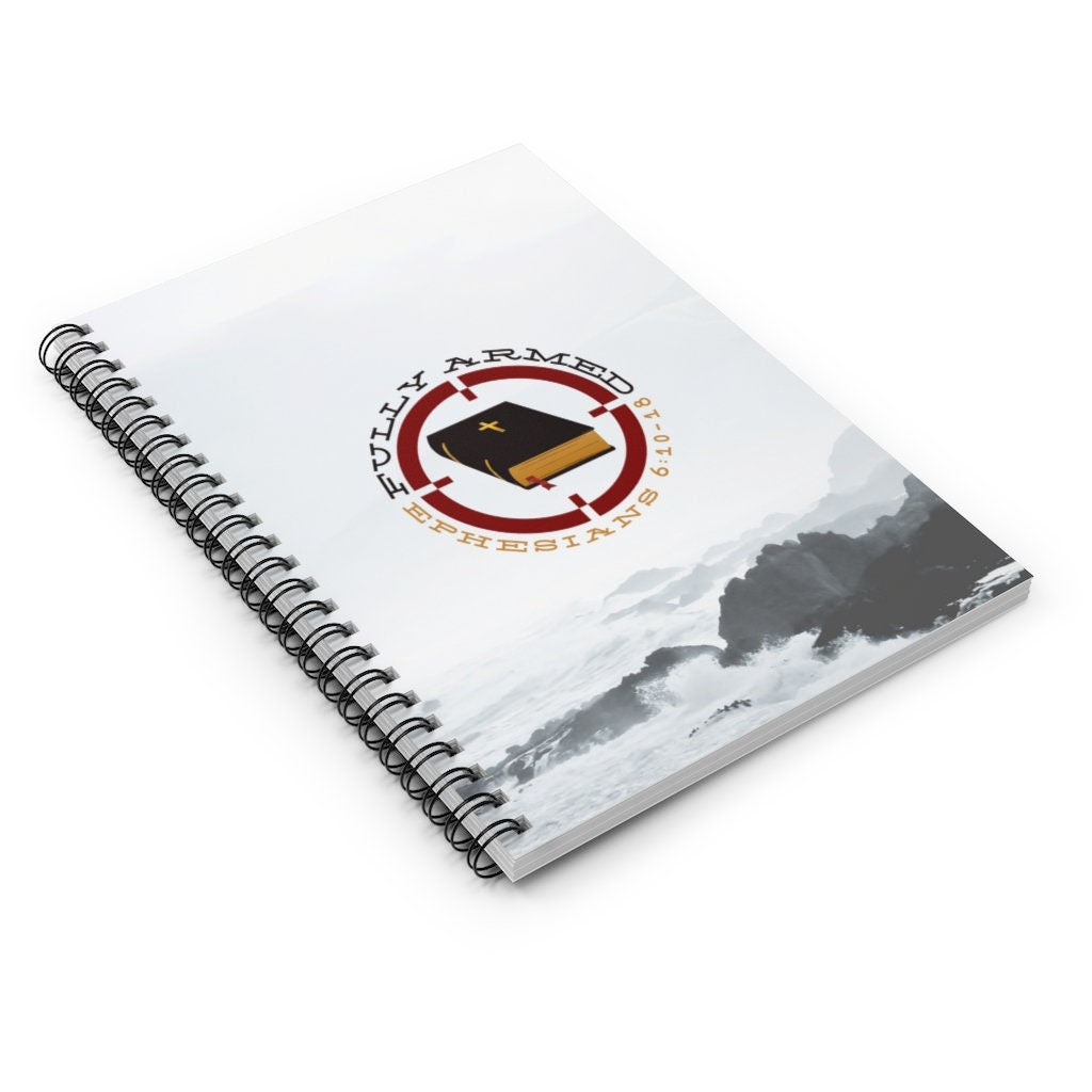 Christian Notebook Church Notebook Ephesians 6 Full Armor of | Etsy